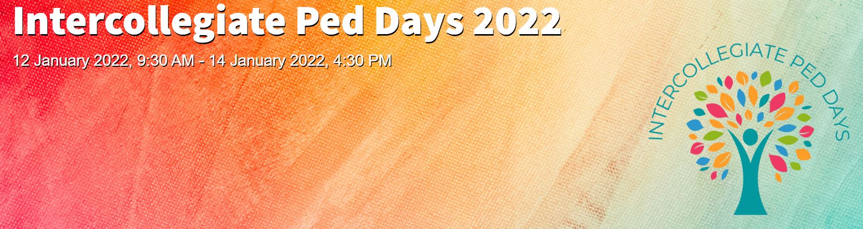 Intercollegiate Ped Days – January 12-14 – Register Now! – Faculty Hub