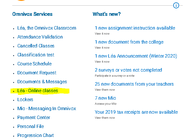 Online Classes for Students – Information Systems and Technology