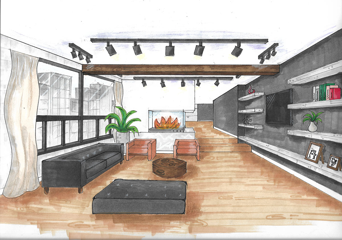 1st Year Gallery – Interior Design