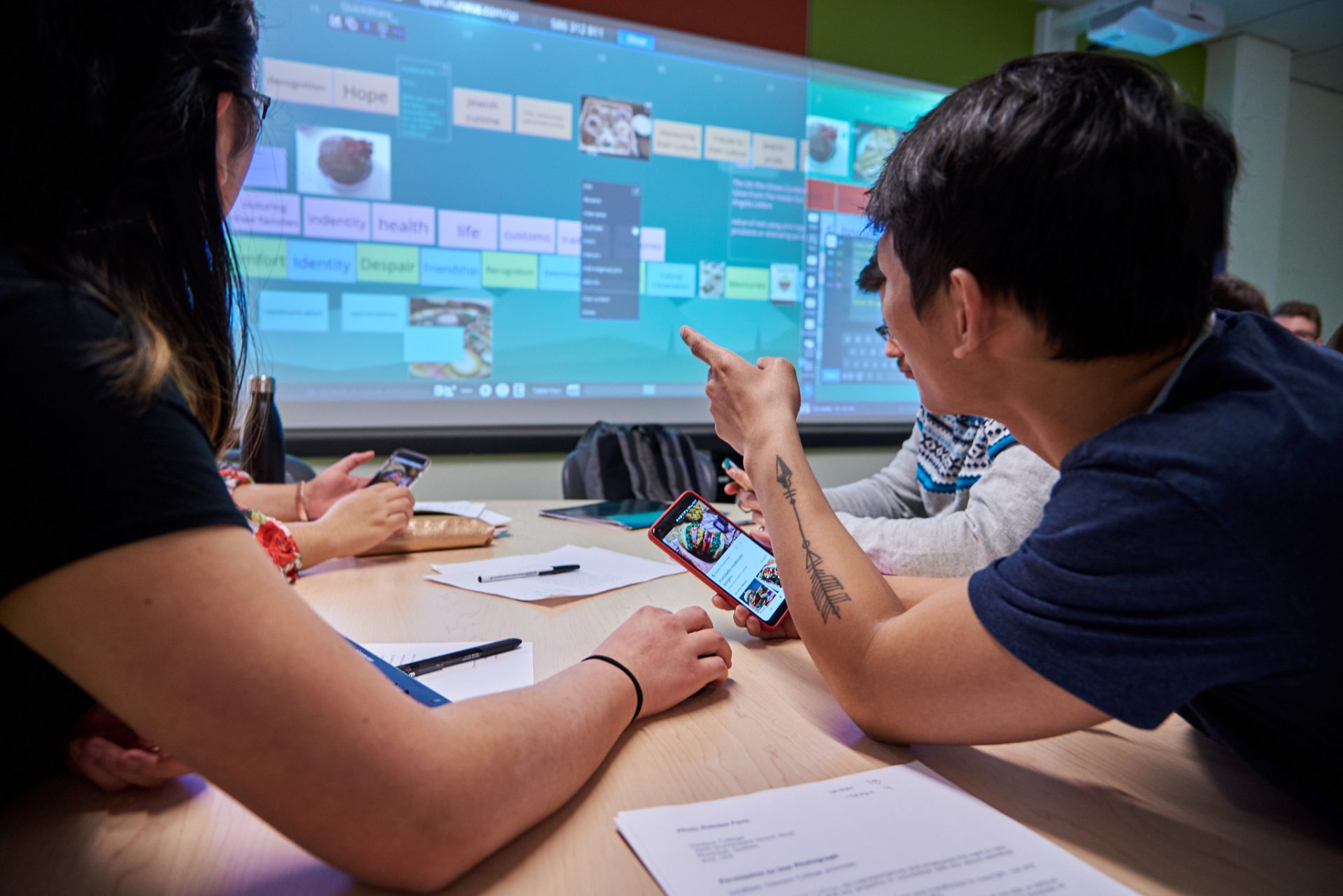 World first: 56 feet of digital teaching space at Dawson – Newsroom