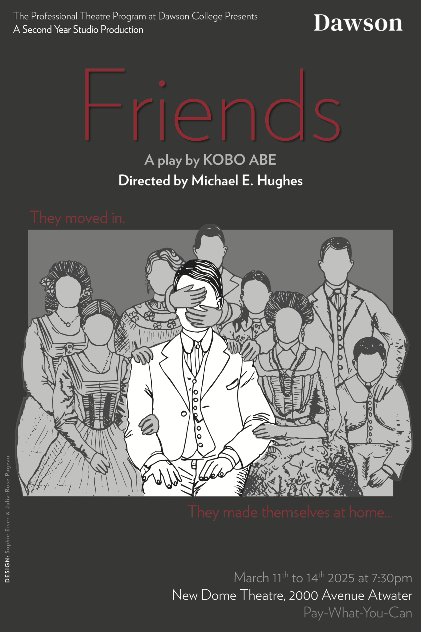 Friends – Professional Theatre (Acting)